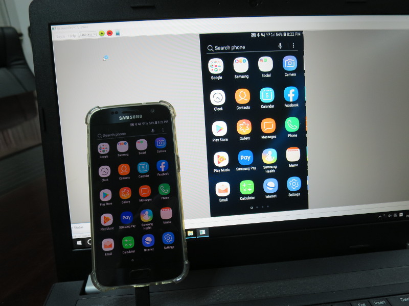 ScreenOnPC — Screen-Mirror and Control Android Phone on PC