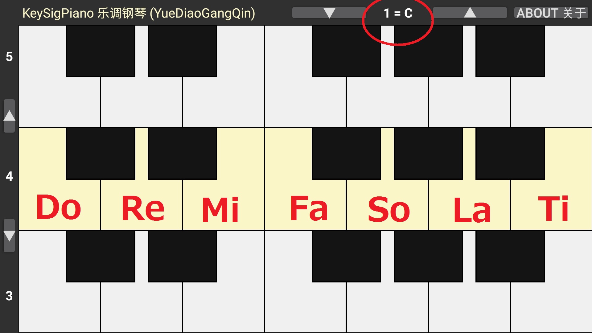 KeySigPiano — Play JianPu Music on Smartphone