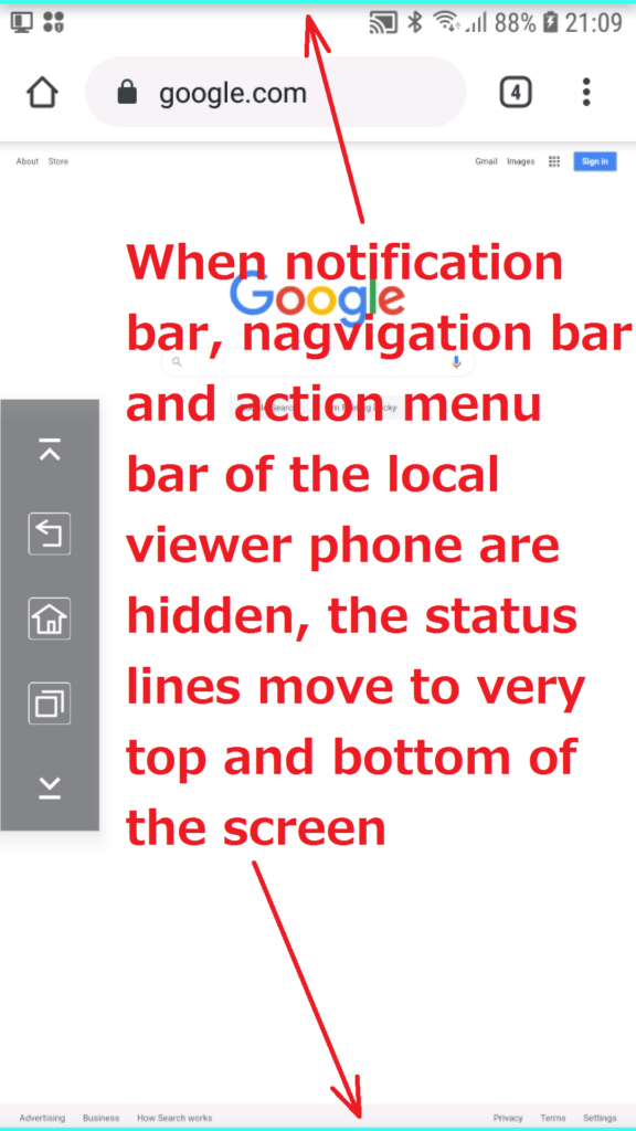 Android Version of ScreenOnPC Viewer — Screen-Mirror and Control ...