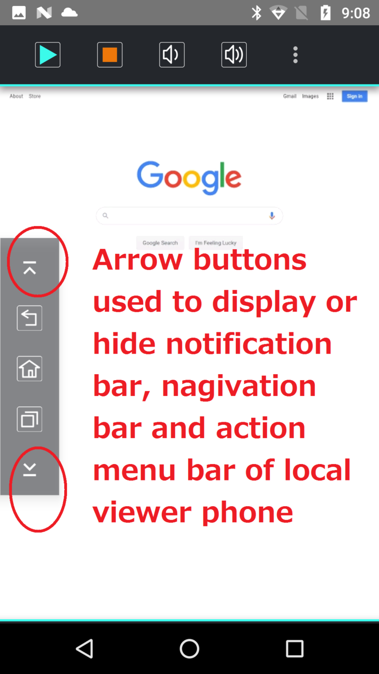 Android Version of ScreenOnPC Viewer — Screen-Mirror and Control ...